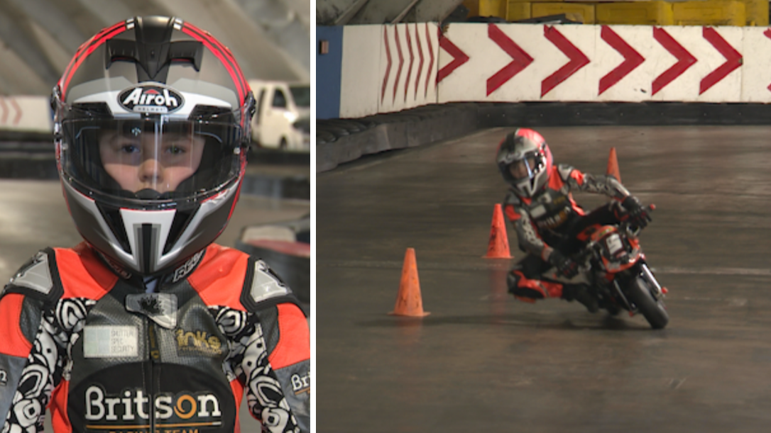 Motorsports star Mason sets his sights on a world title at just 8-years ...