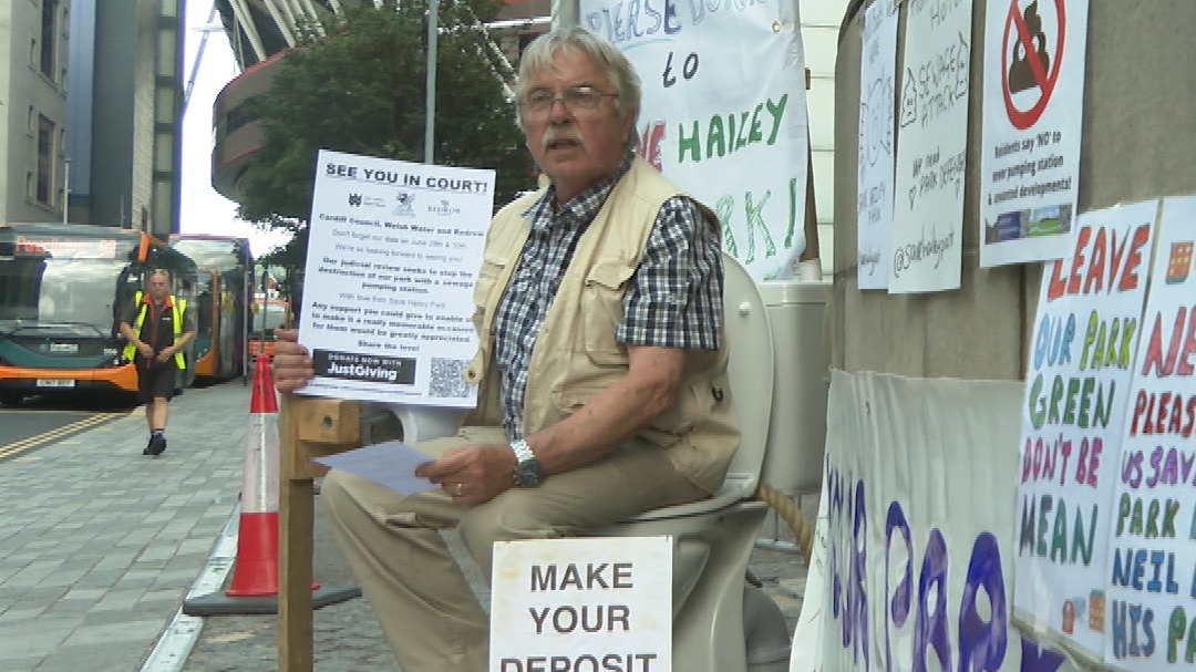 Campaigners fight against plans for sewage works in Hailey Park in ...