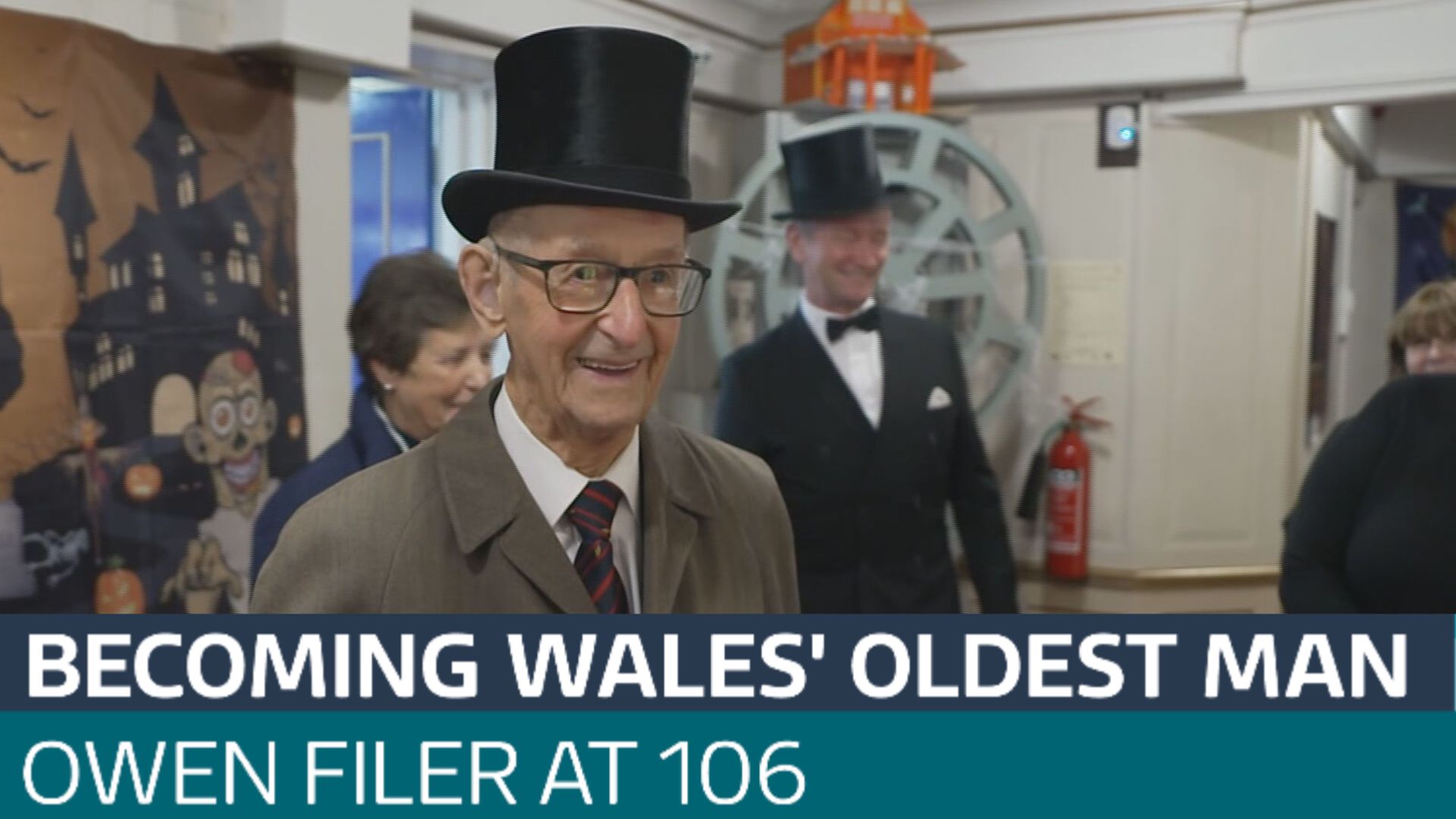 Owen Filer, the 106-year-old showing us how to celebrate your birthday ...