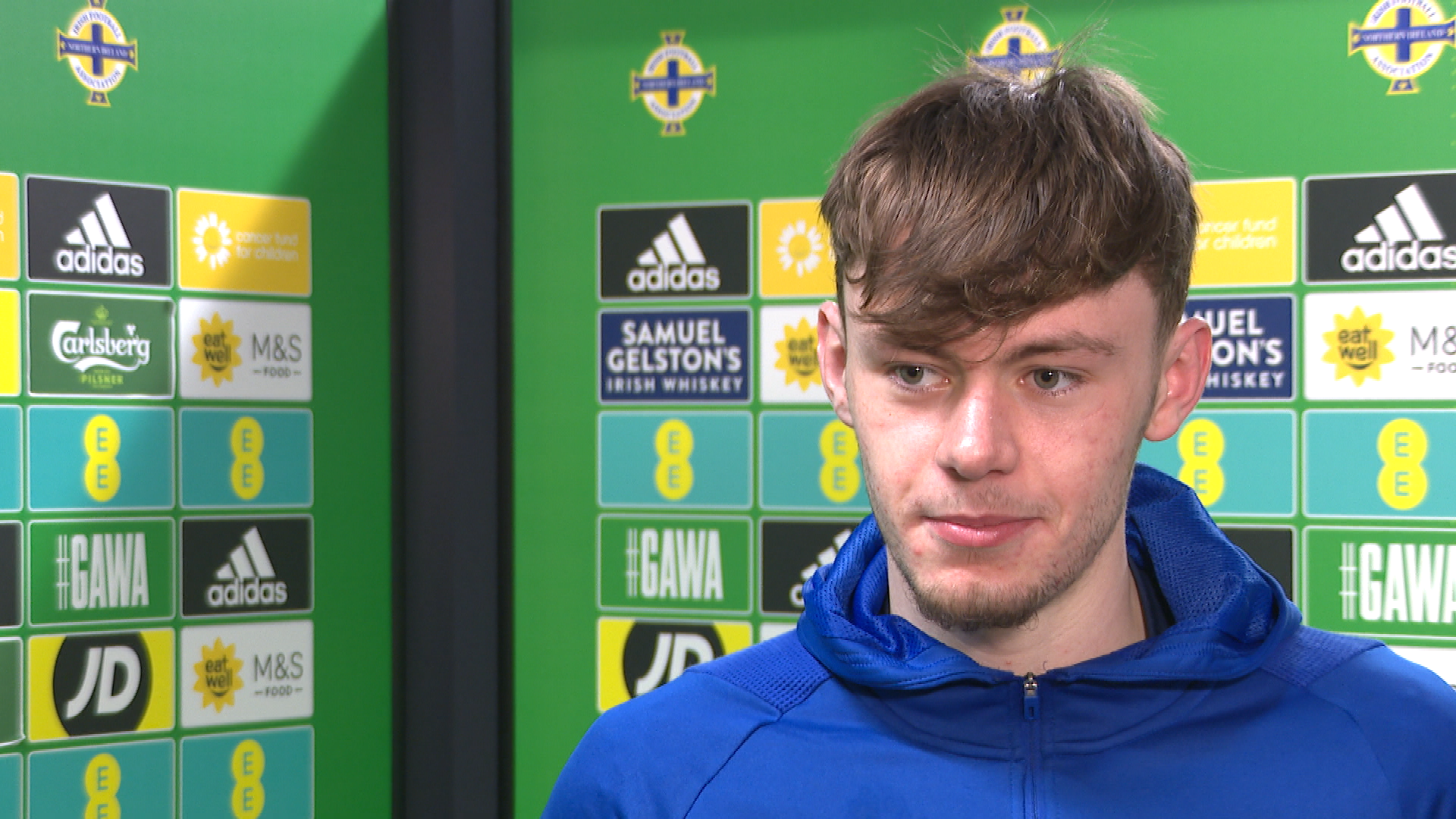 Norther Ireland players keen to bounce back after defeat in Finland ...