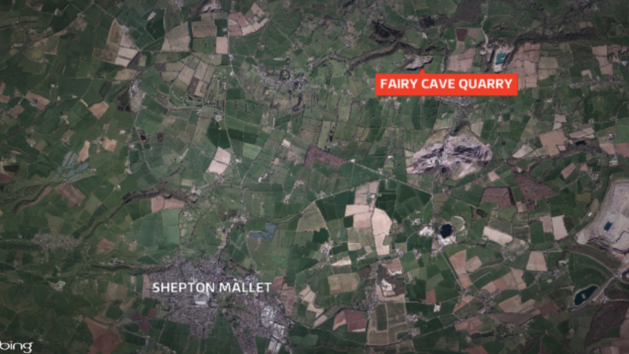 Three people fall 30 metres to bottom of quarry in Somerset | ITV News ...
