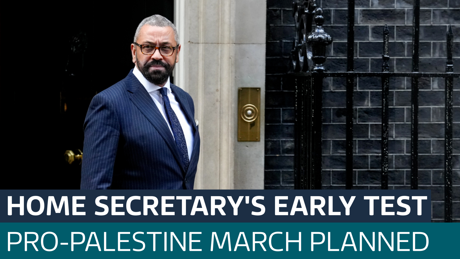 New Home Secretary faces early test with pro-Palestine march planned ...