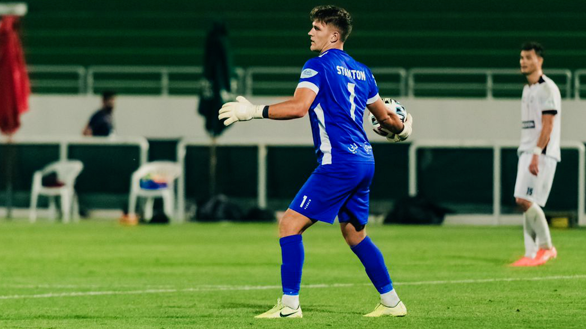 Goalkeeper Callum Stanton on why he's swapped Dubai for Guernsey | ITV ...