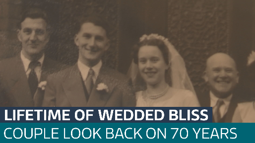 Couple celebrate platinum wedding anniversary - Latest From ITV News