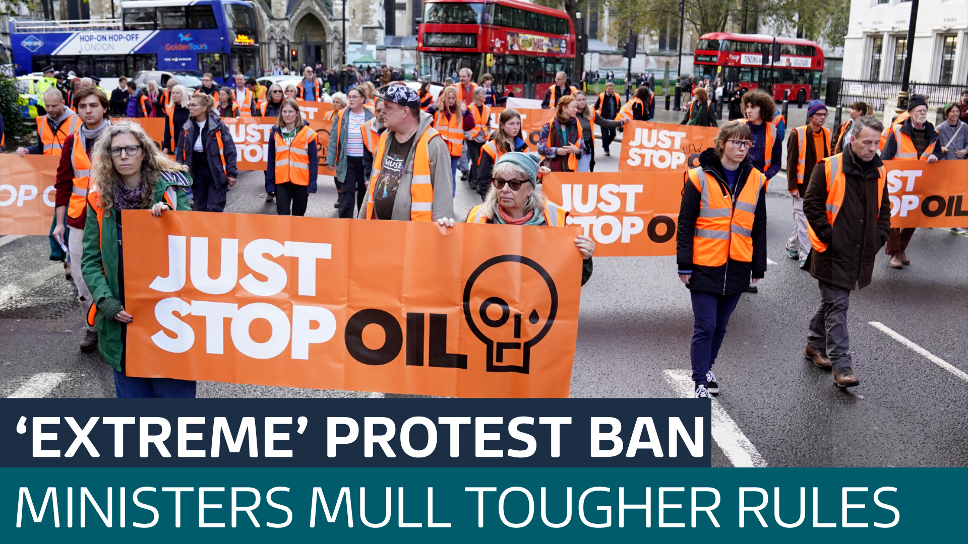 Protest groups could face bans in similar way to terrorist ...