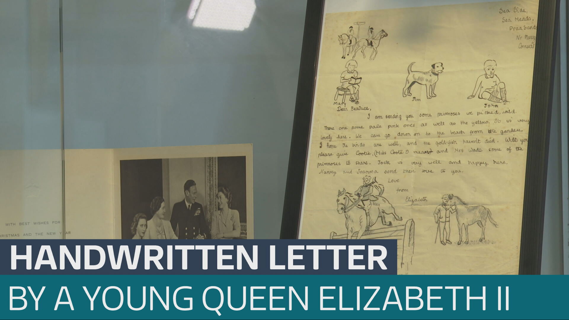 A handwritten letter by a young Queen Elizabeth II will go to auction ...