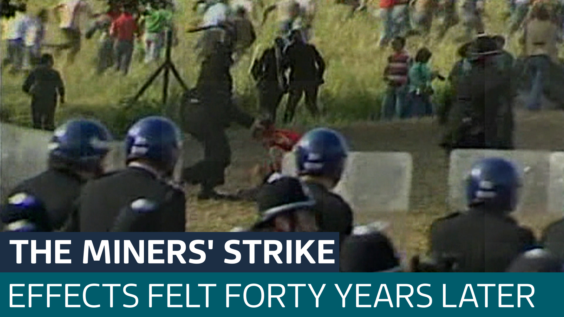 Forty years on since the miners' strike - Latest From ITV News