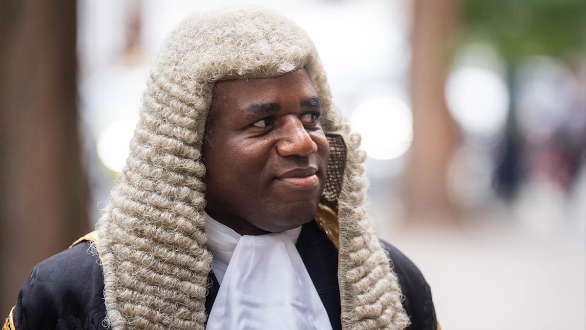 David Lammy becomes first black Lord Chancellor | STV News
