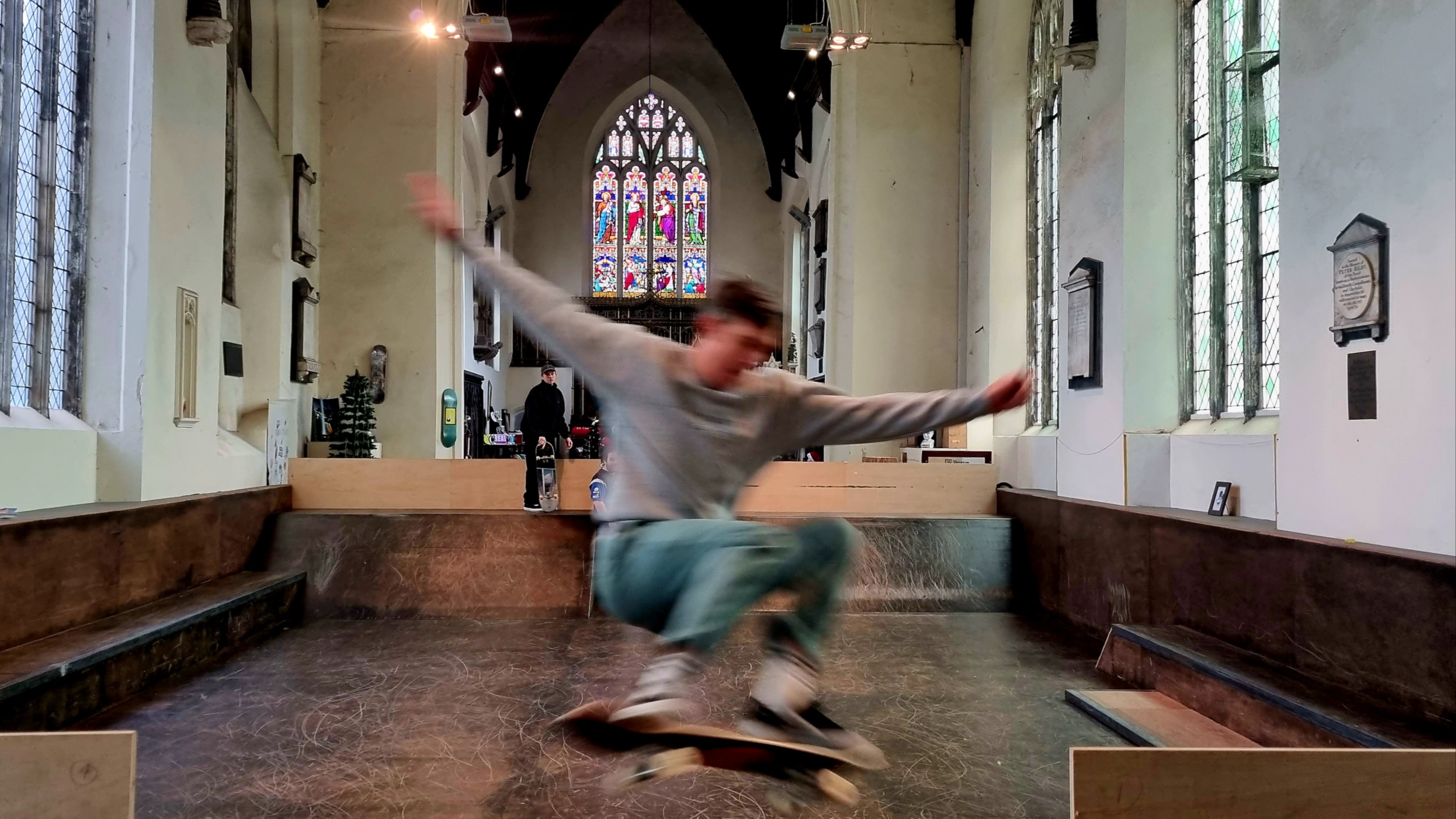 Heaven is a half-pipe: How two friends turned a medieval Norwich church ...