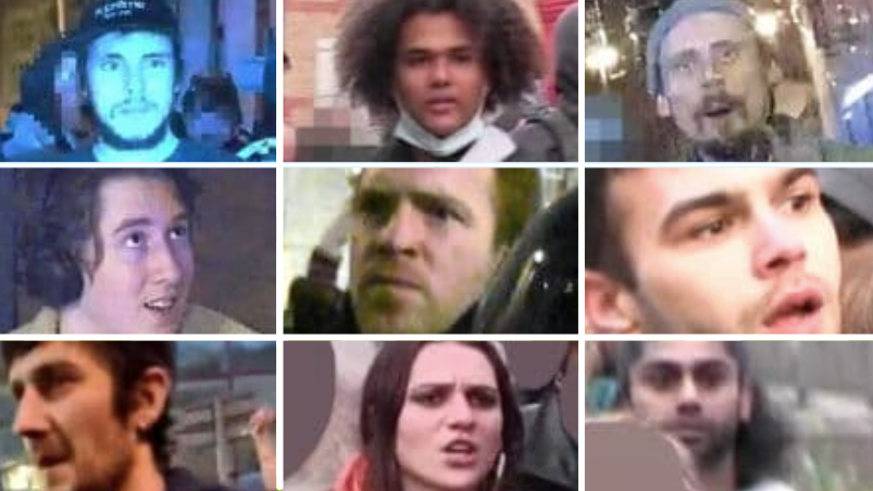 Bristol riot: More pictures released after violent 'Kill the Bill ...