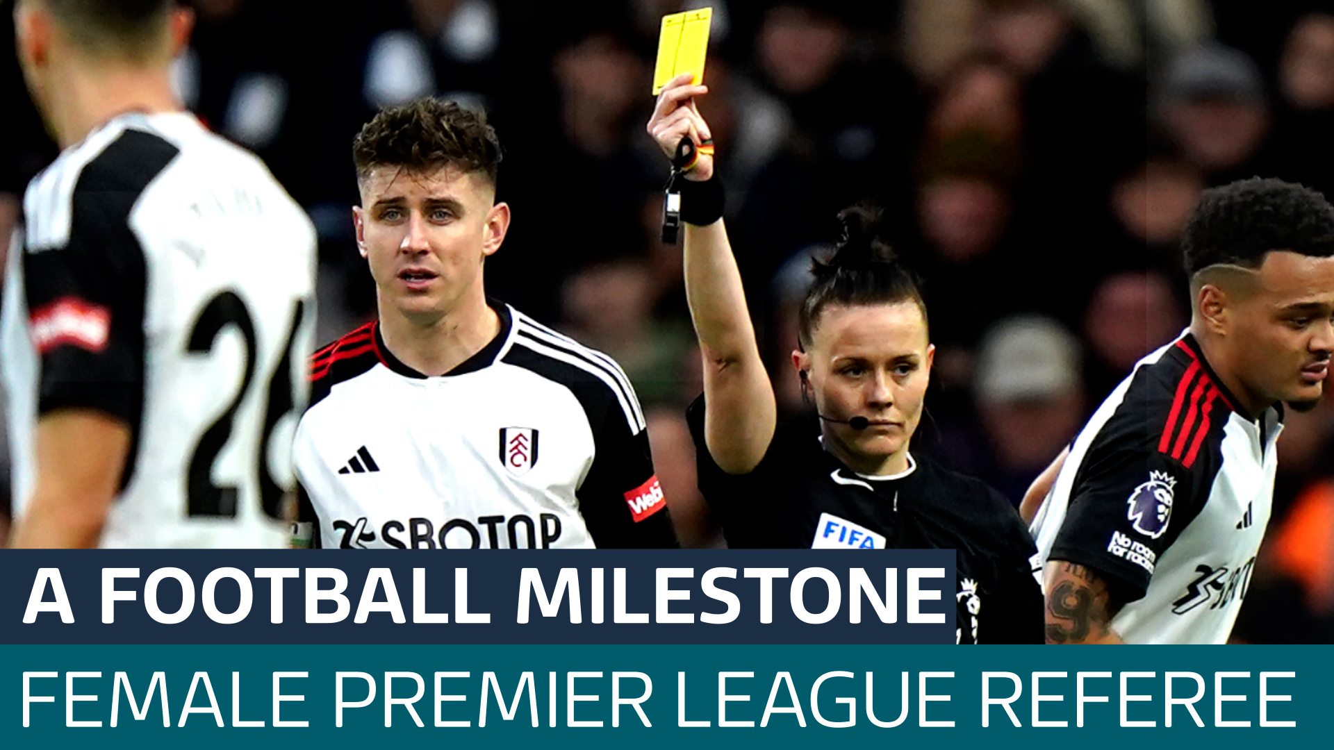 Rebecca Welch makes history as first woman to referee Premier League ...