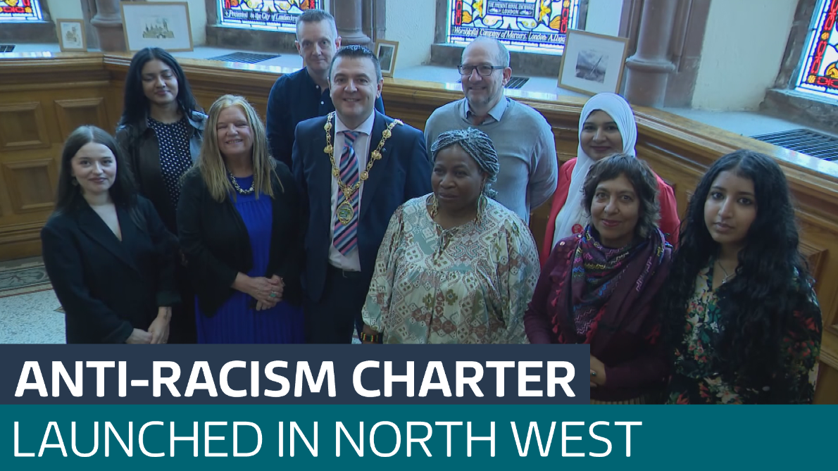North West anti-racism charter launched - Latest From ITV News