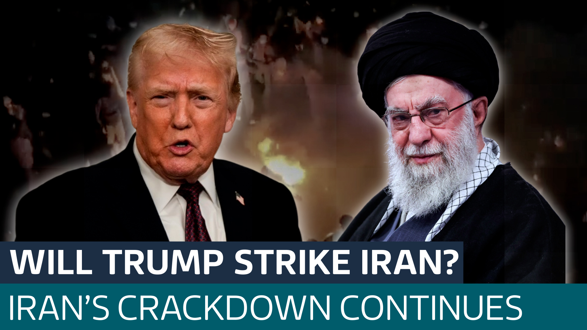 Hundreds killed in protests in Iran, as President Trump threatens ...