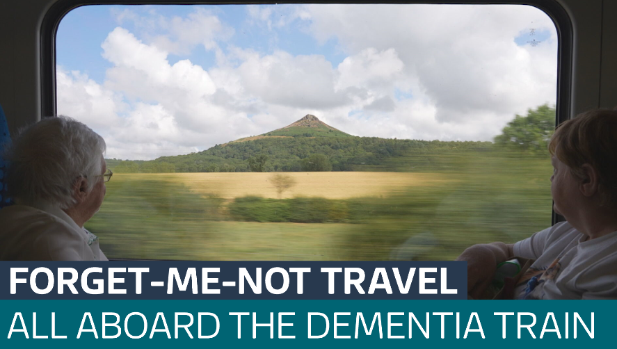 Dementia train brings smile to faces and three hours of joy for those ...