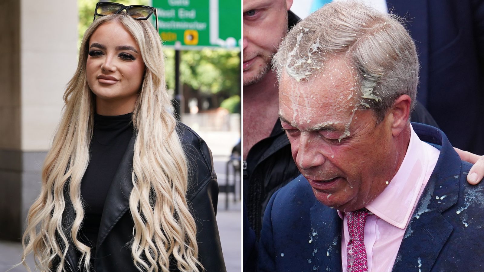 Woman Denies Assault After Milkshake Thrown At Nigel Farage In Essex