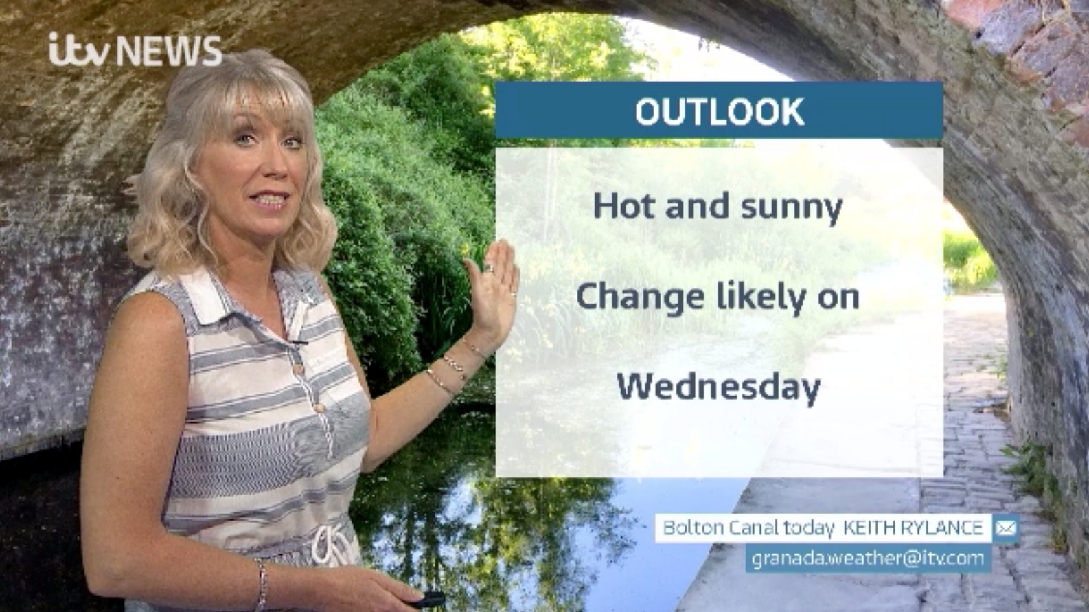 Here's Emma with your latest weather update for ITV Granada | ITV News ...