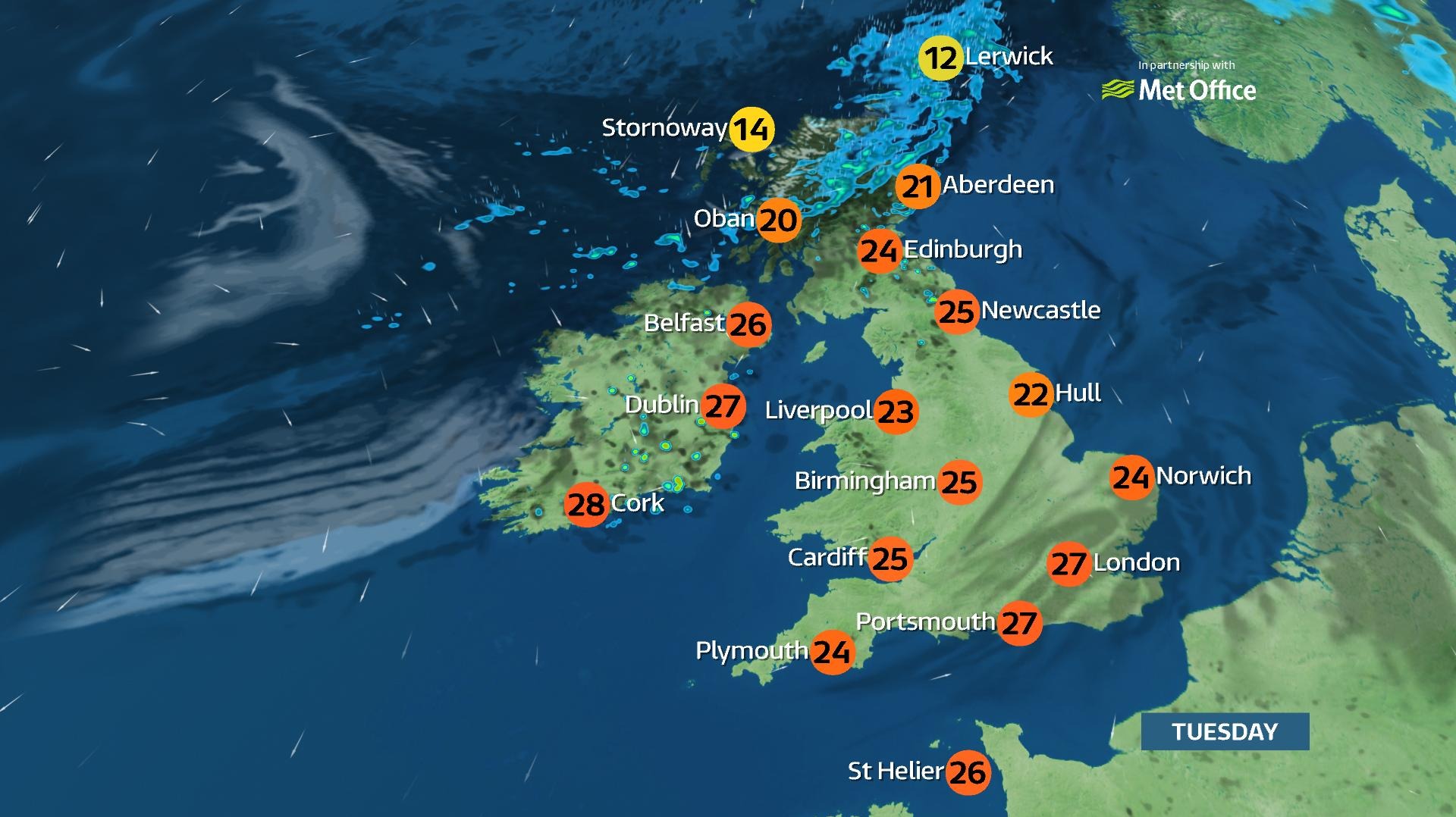UK weather: Sunny and hot for some, but turning cloudy elsewhere | ITV News