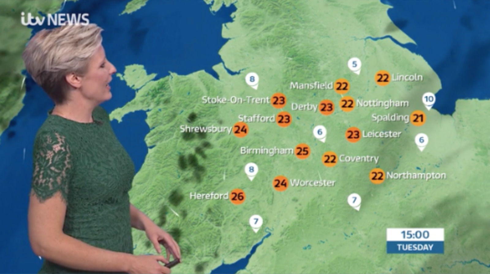 East Midlands Weather: Warm and sunny. Rain overnight | ITV News Central