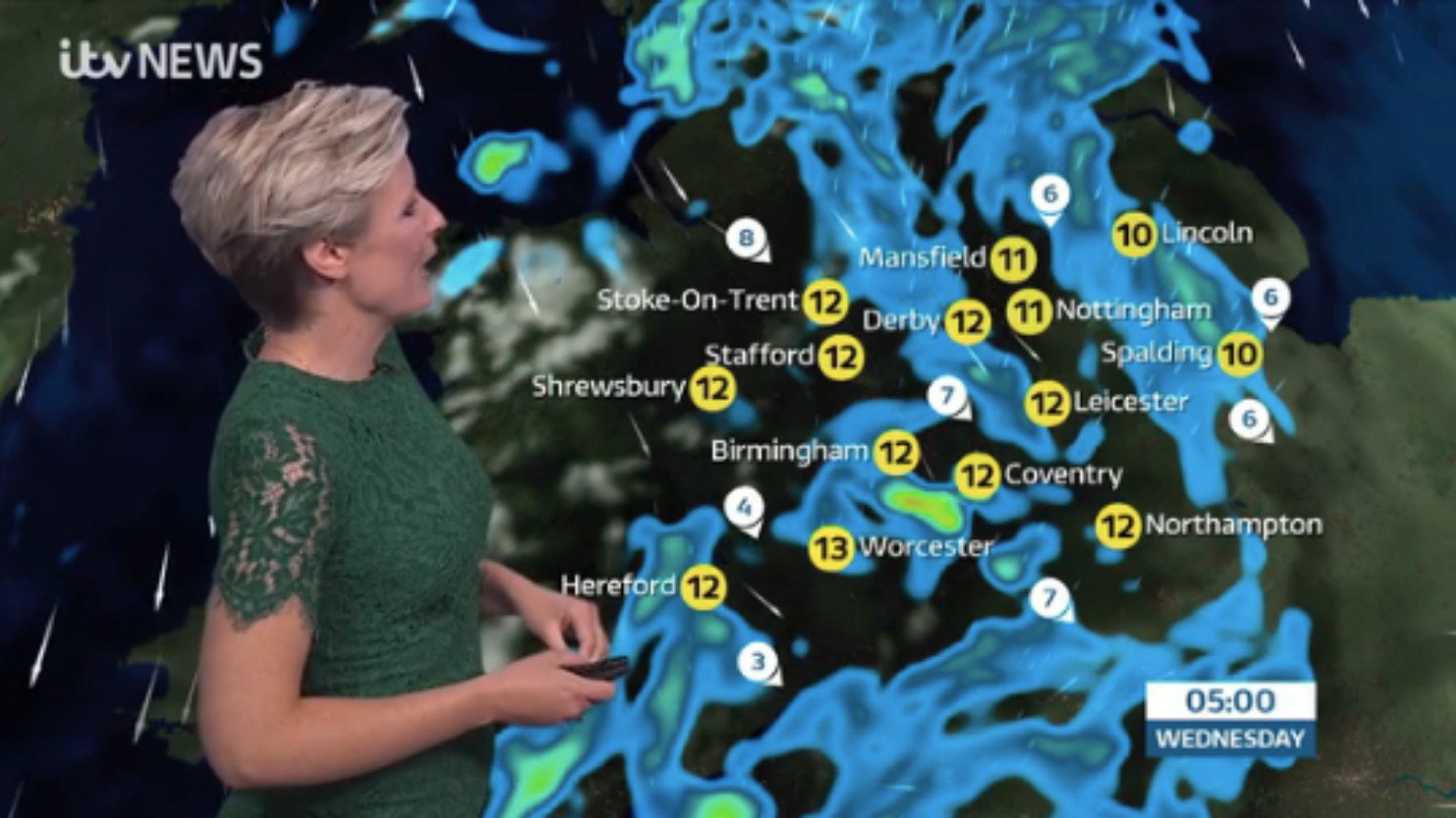East Midlands Weather: Heavy rain overnight which will linger into ...
