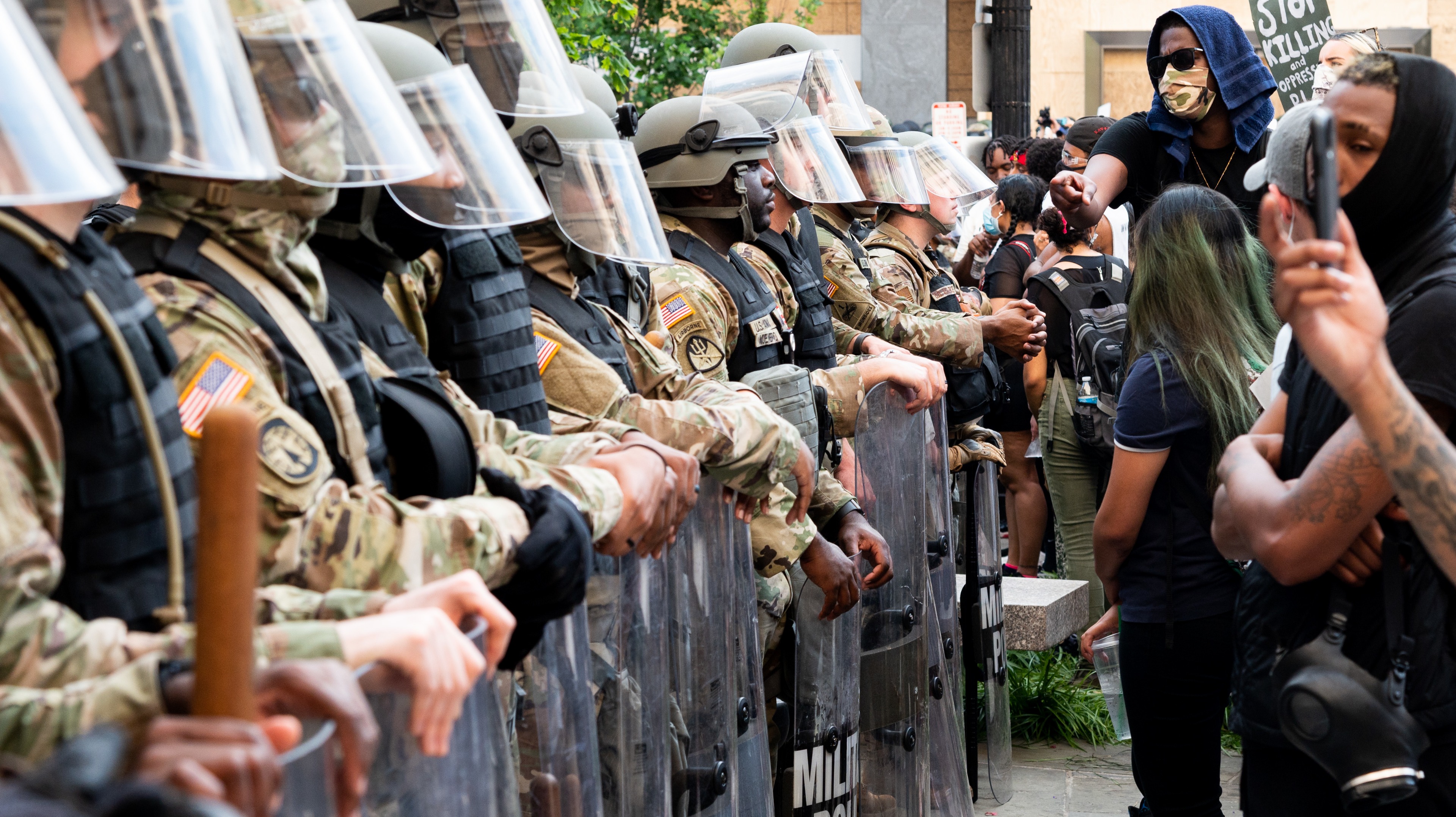 America's military has a new battlefield: the front-line of the country ...