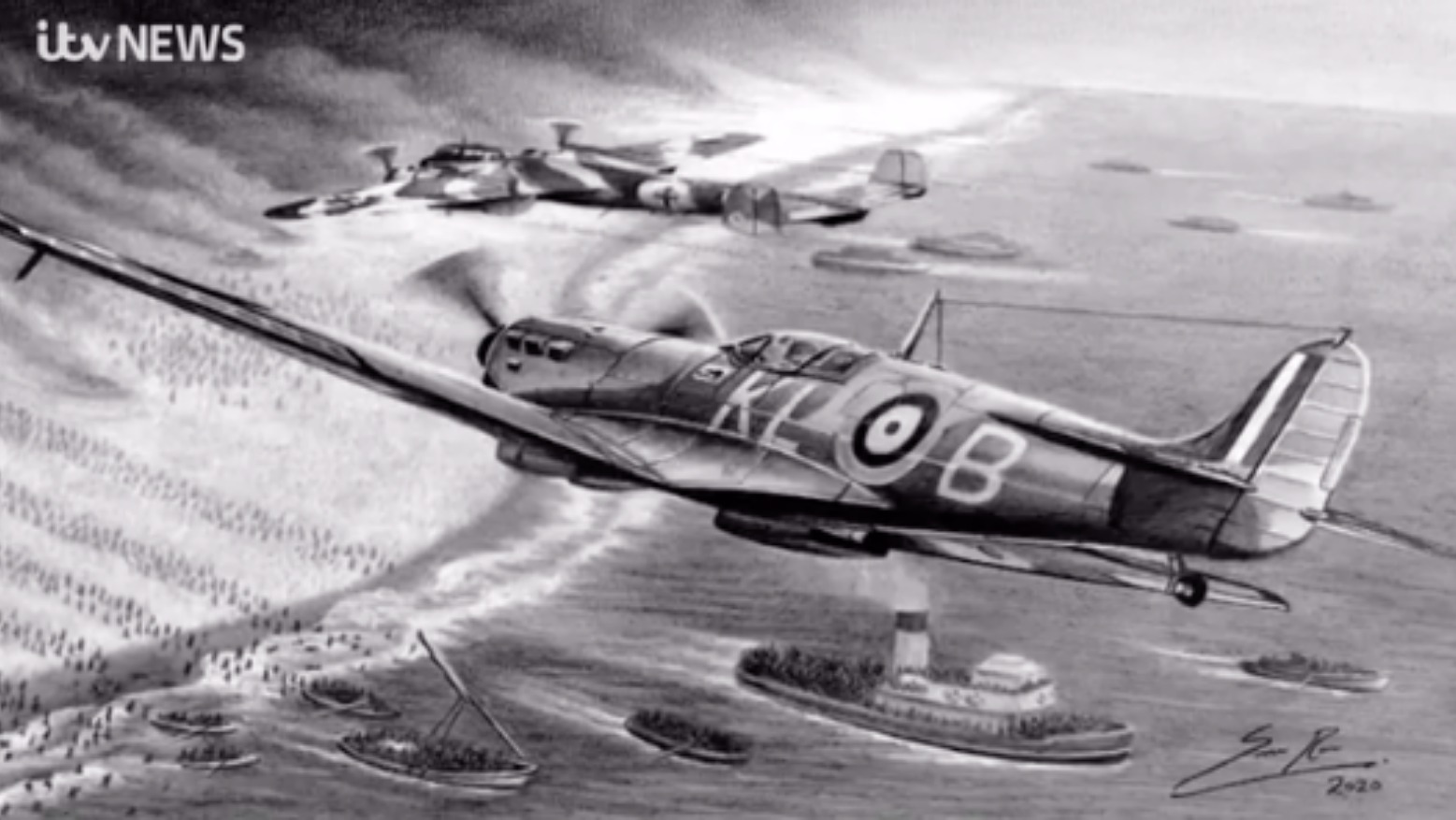 Lincoln artist spends 30 hours drawing commemorative Dunkirk picture ...