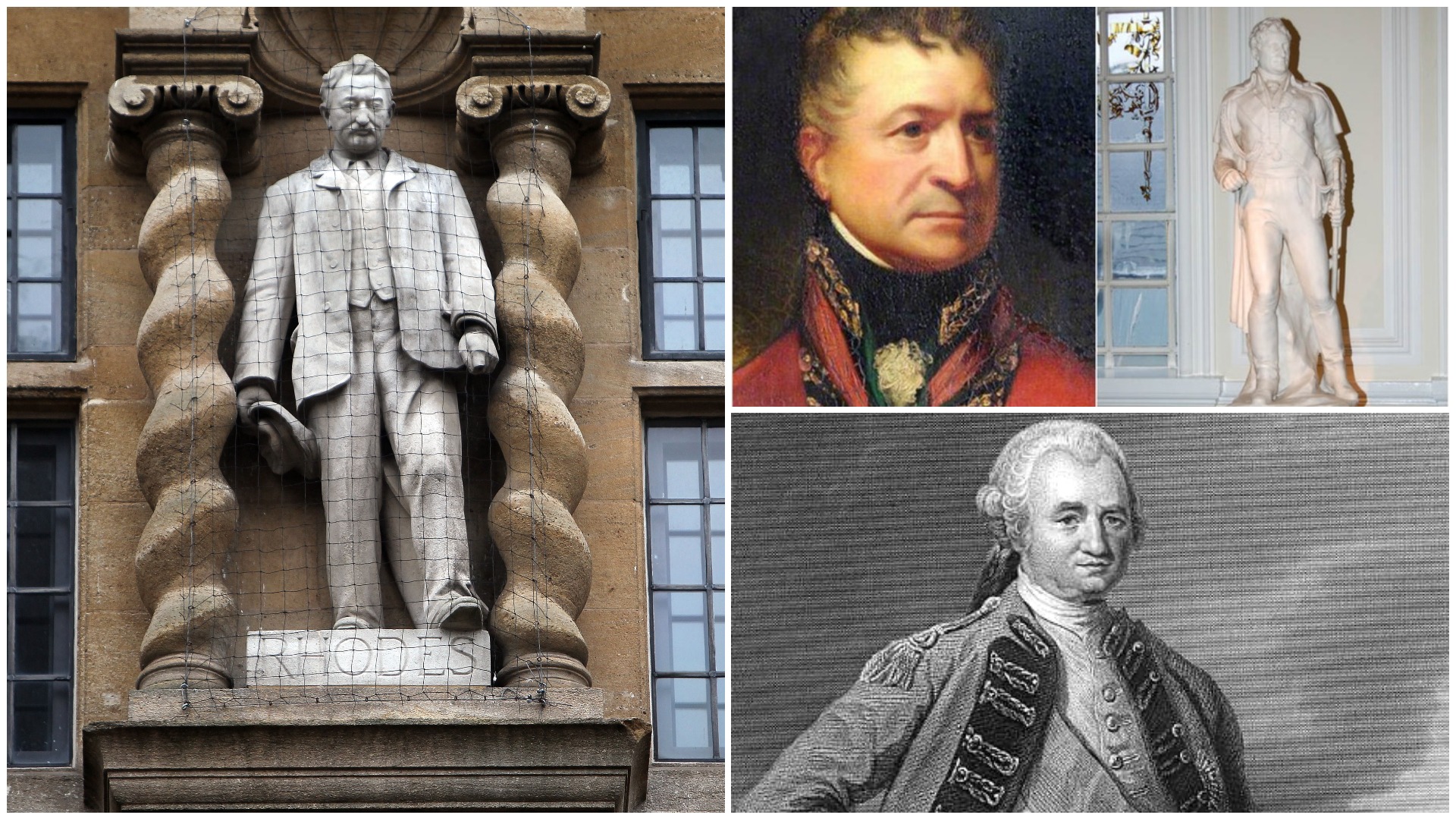 Calls for statues of Cecil Rhodes, Sir Thomas Picton and Robert Clive ...