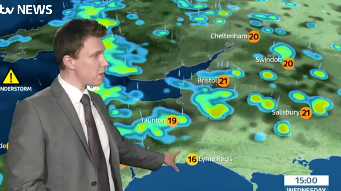 UK weather forecast: Another showery day to come for the south west ...