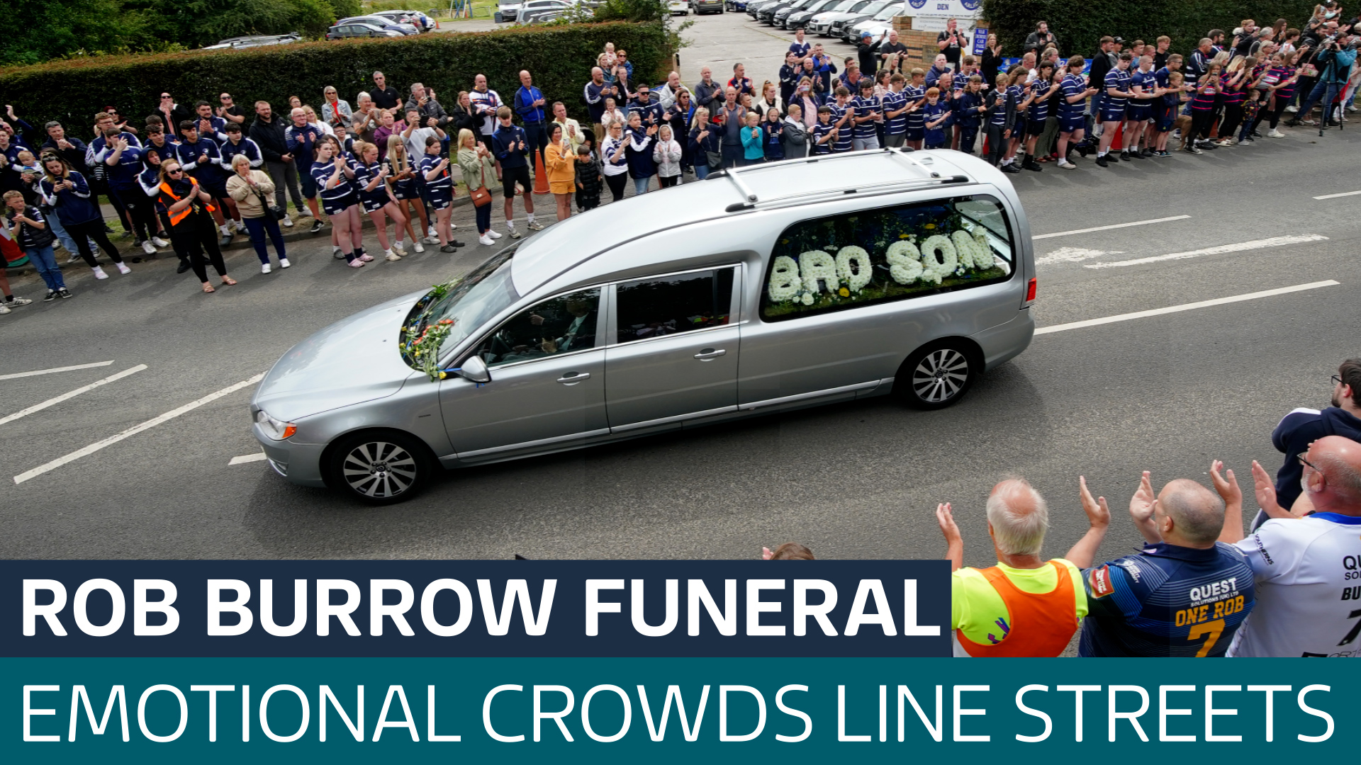 Crowds line streets to pay respects to MND campaigner Rob Burrow ...