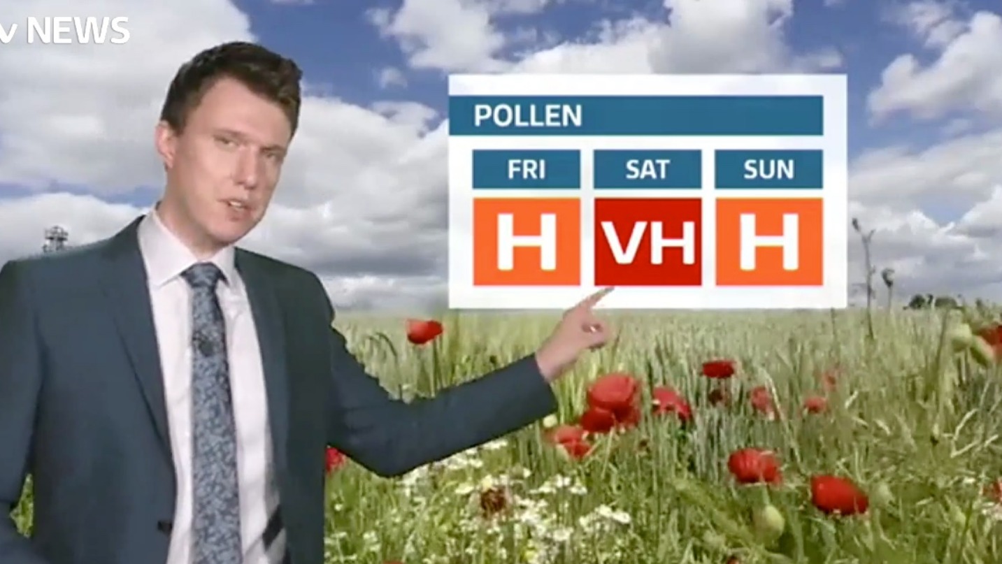 UK weather forecast: Pollen will stay high across the south west as we ...