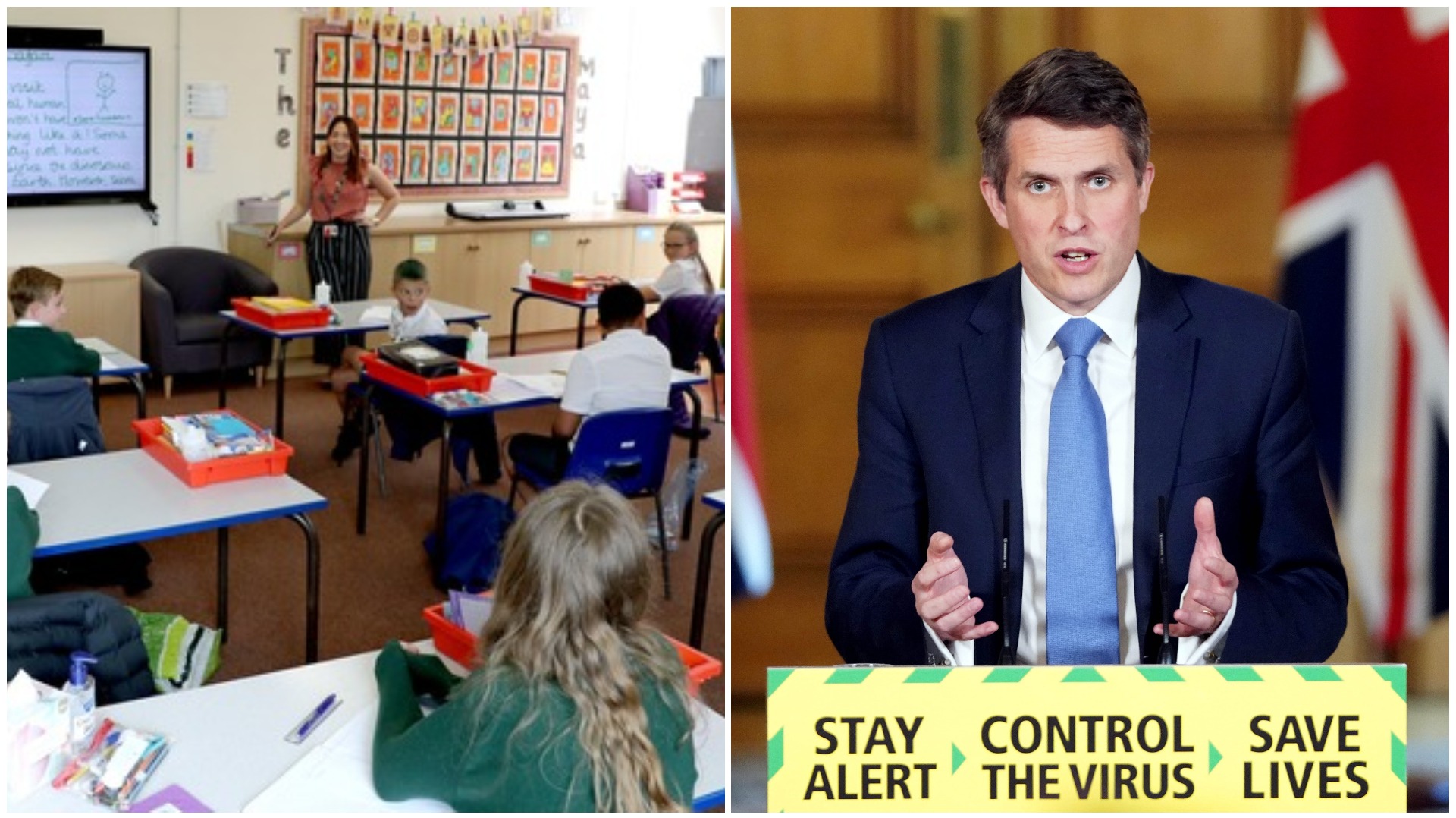 Class size limits could be expanded to get pupils back to school ...