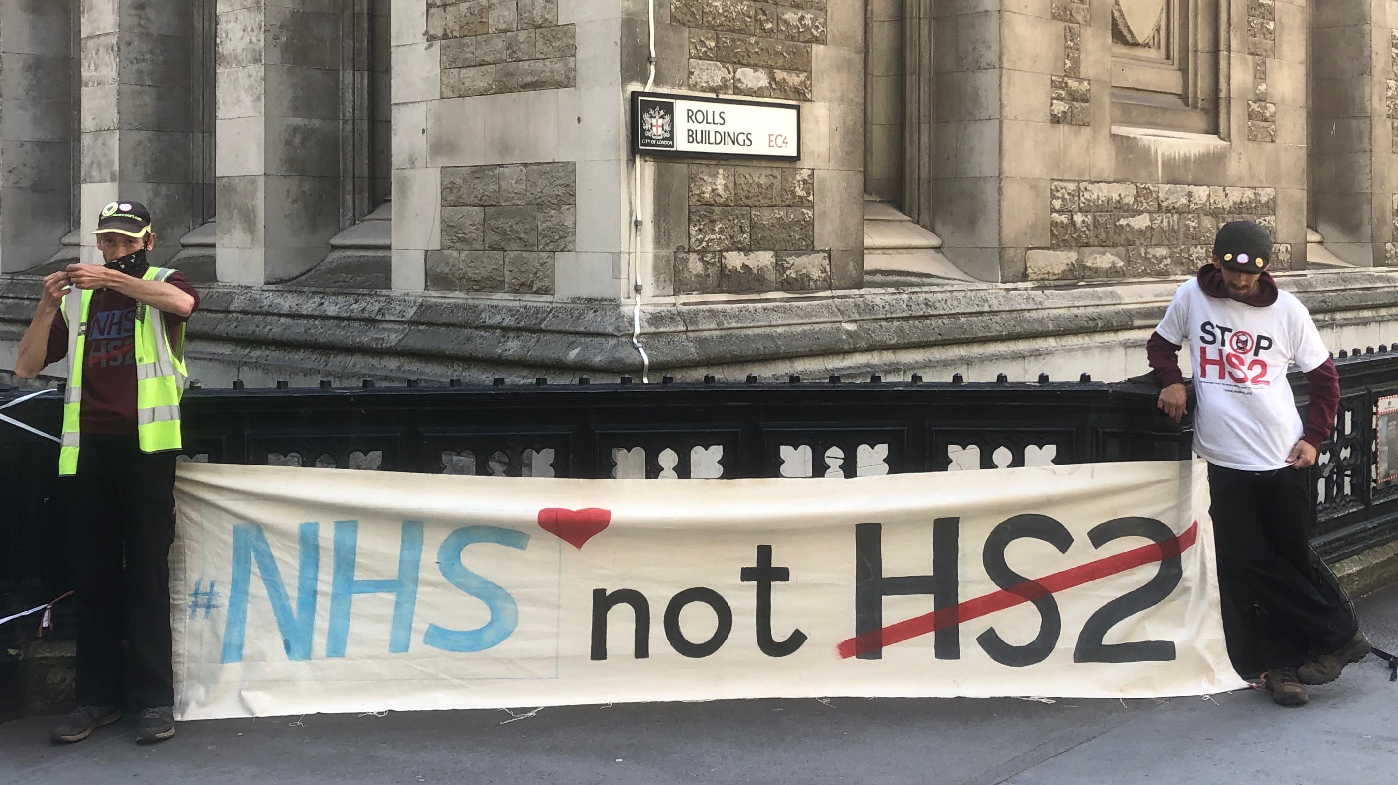 HS2 protests at west London site costing millions, judge told | ITV ...