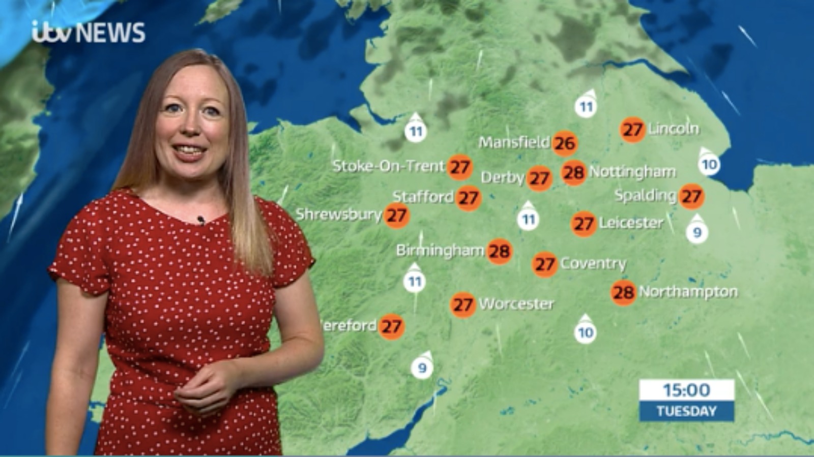 East Midlands Weather: Very warm with long sunny periods | ITV News Central
