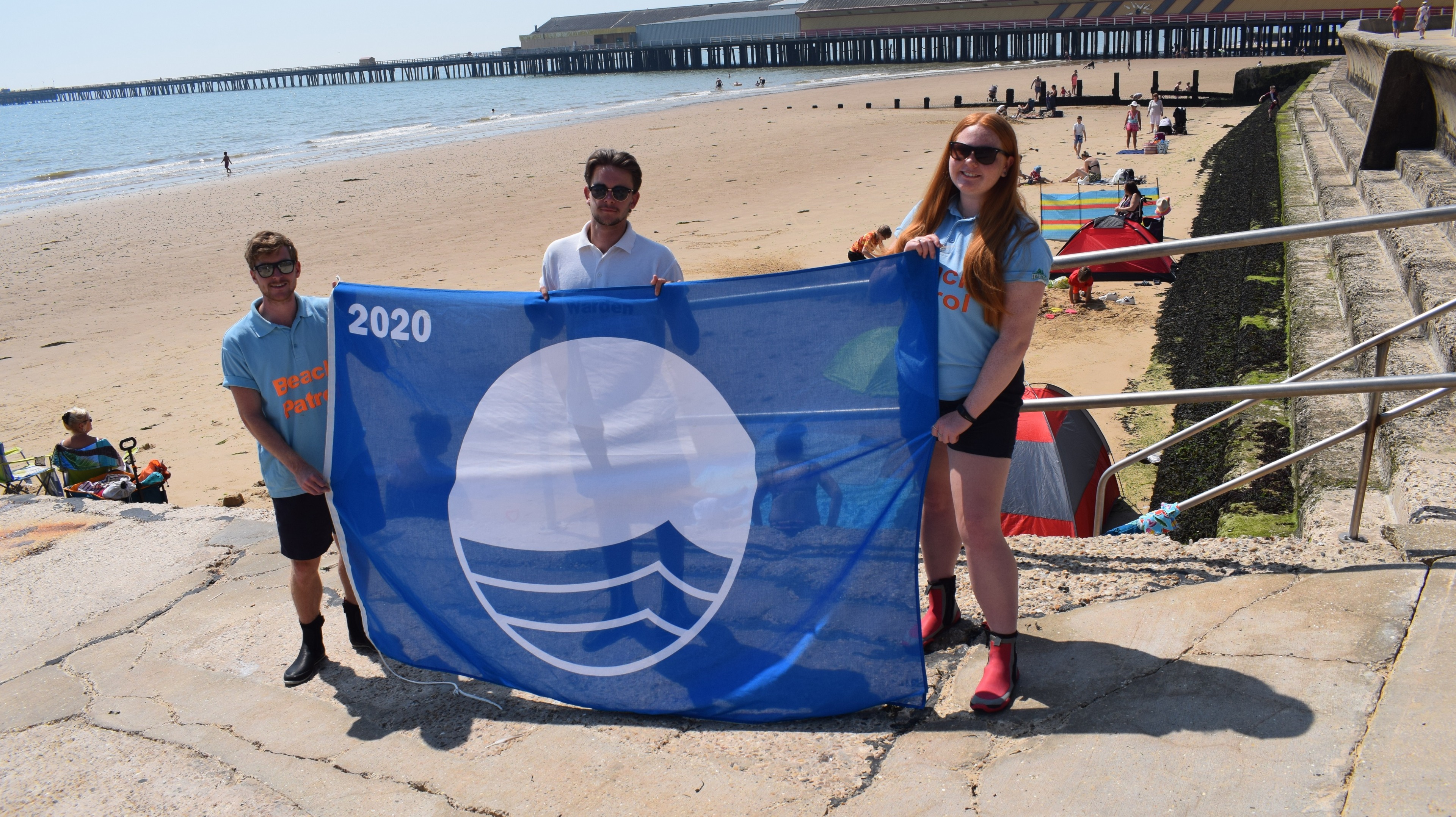 Seven beaches in Tendring handed Blue Flag award | ITV News Anglia