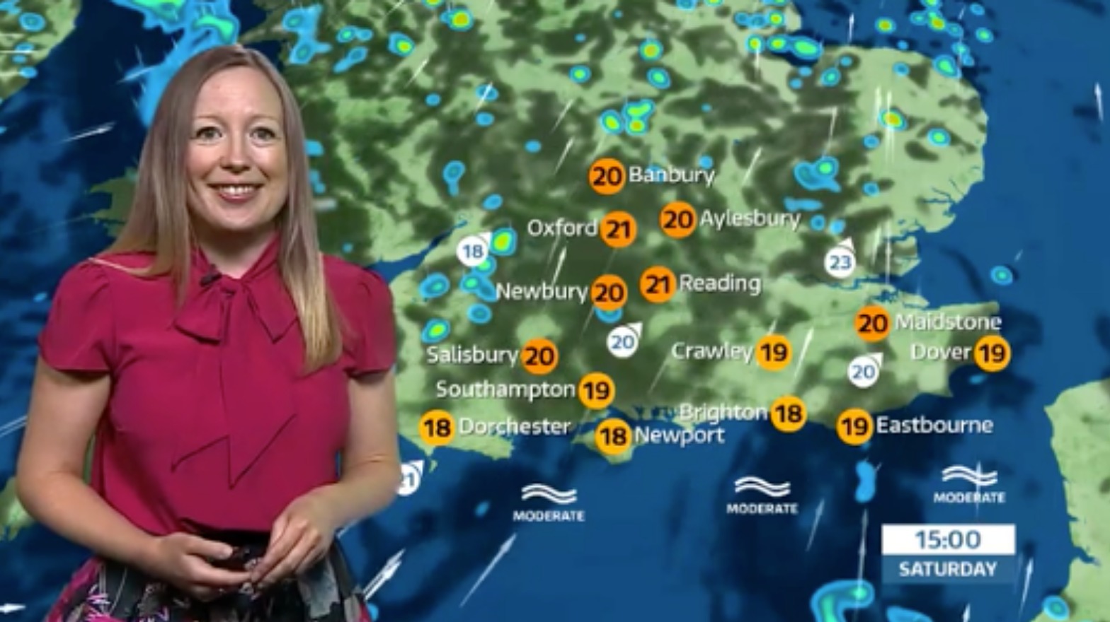 Saturday's weather forecast | ITV News Meridian
