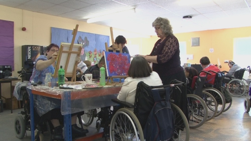 Disability and creativity producing powerful art | ITV News Meridian