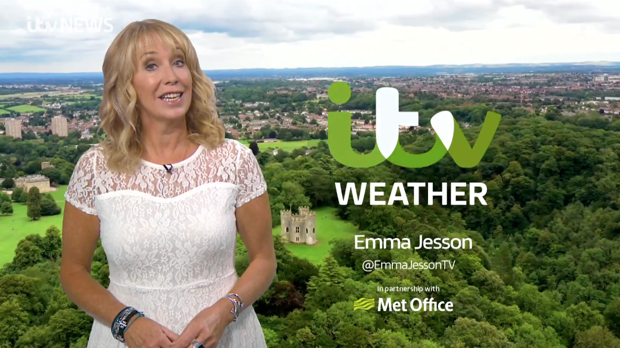 ITV Calendar : Today's Weather forecast for Yorkshire & Surrounding Areas