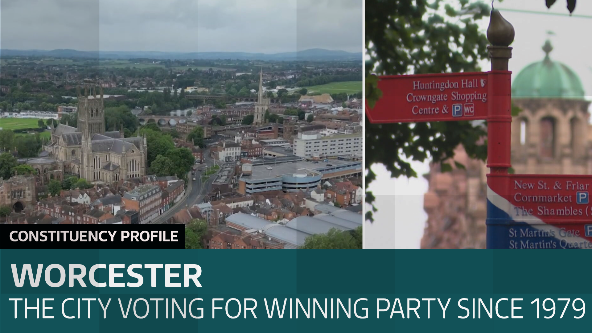 Worcester has accurately voted in the winning party for over 40 years ...