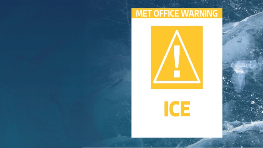 ICE WARNING for Sunday night. | ITV News Border