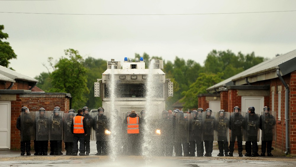 Water cannon may have saved buildings destroyed in riots | ITV News London