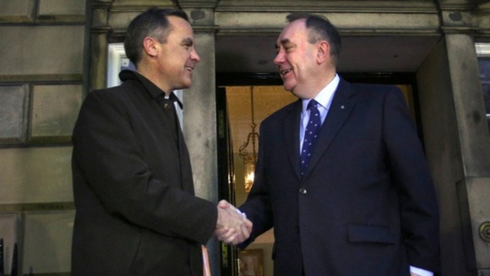 BoE Govenor discusses merits of Scotland keeping the pound | ITV News ...