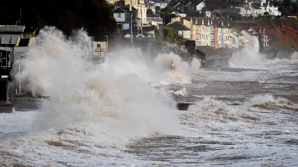 Fourth big 'wave' storm of the season set to hit | ITV News