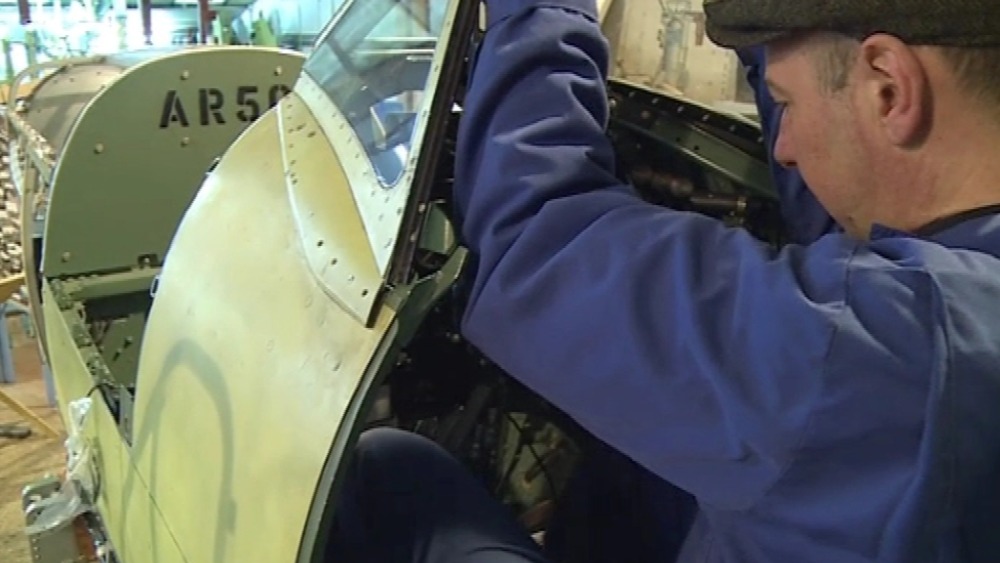 Spitfire restoration project nears completion | ITV News Anglia