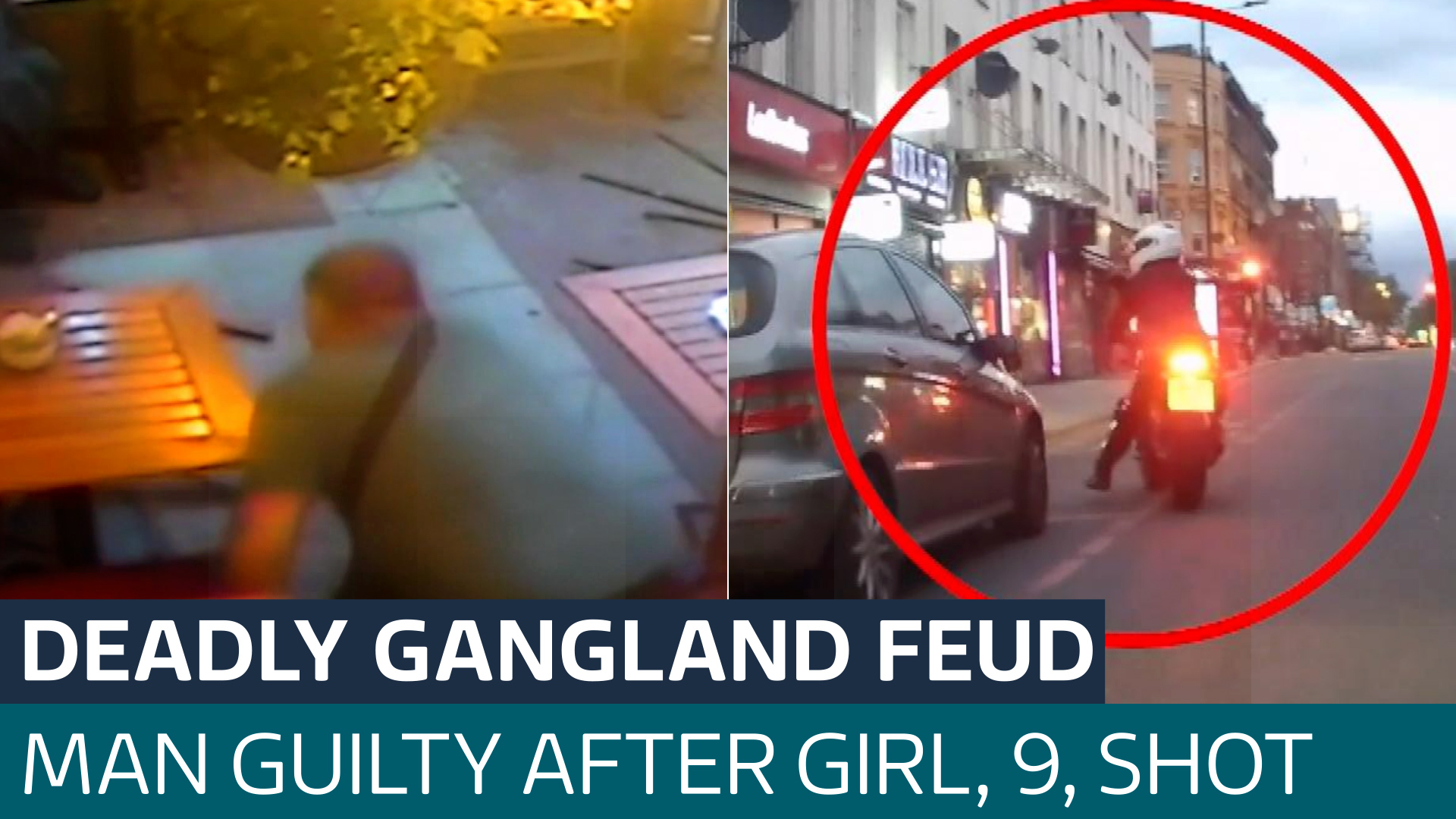 Man guilty for his role in the shooting girl, 9, outside a restaurant ...