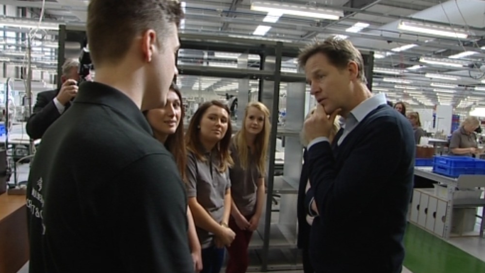 Deputy PM opens Mulberry factory | ITV News West Country