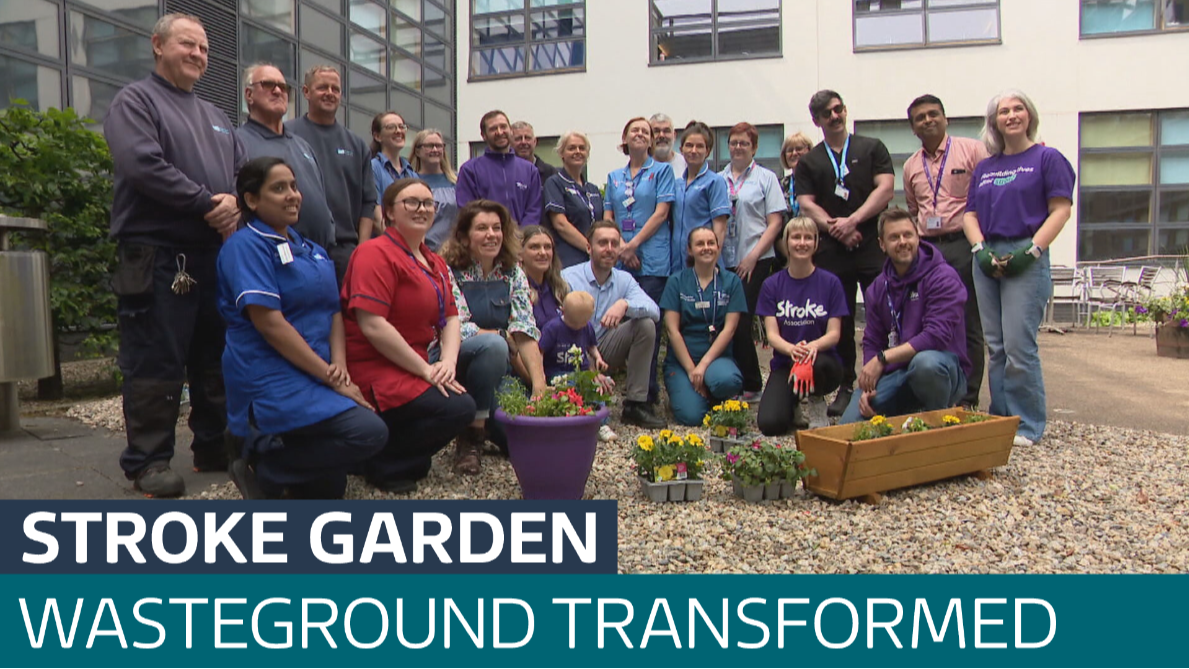 Recovery garden - Latest From ITV News
