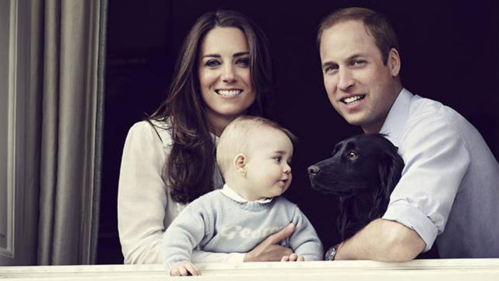 Prince George seen at home in relaxed family setting | ITV News