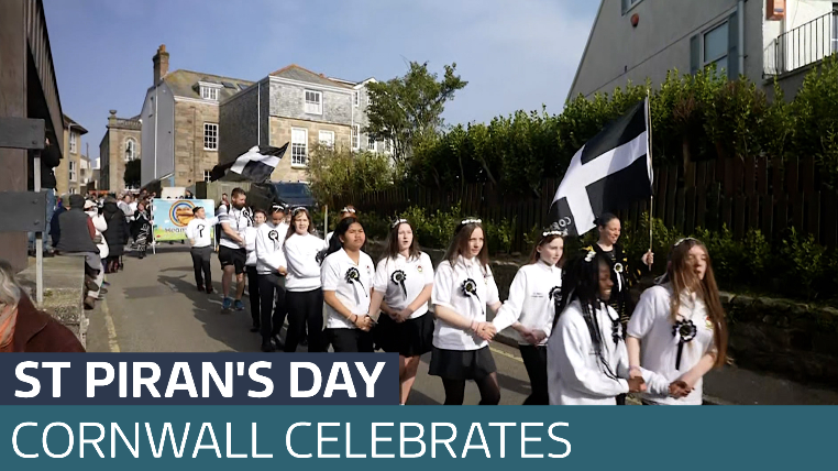St Piran's Day: Cornwall celebrates the patron saint of tin miners ...