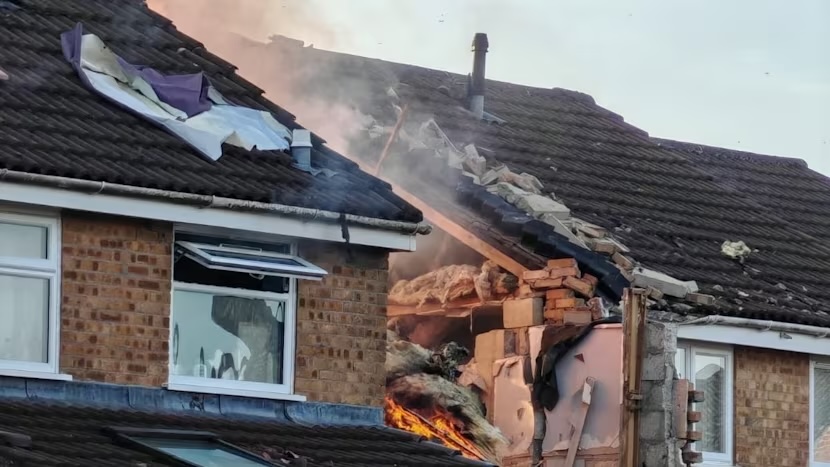 ‘My dog, my dog': Neighbours who rushed to Yate explosion recall ...