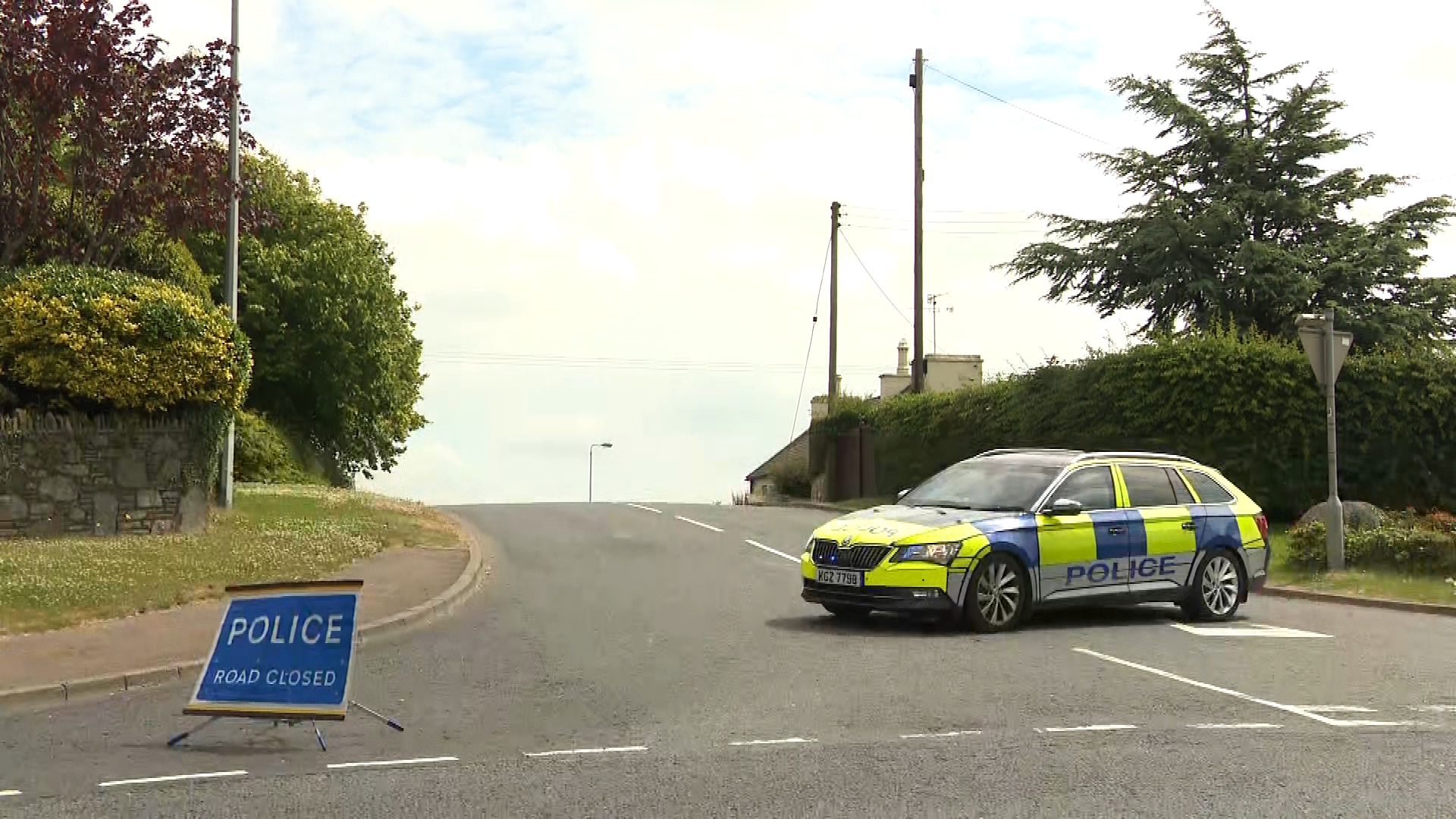 Man in critical condition following Co Down collision | UTV | ITV News