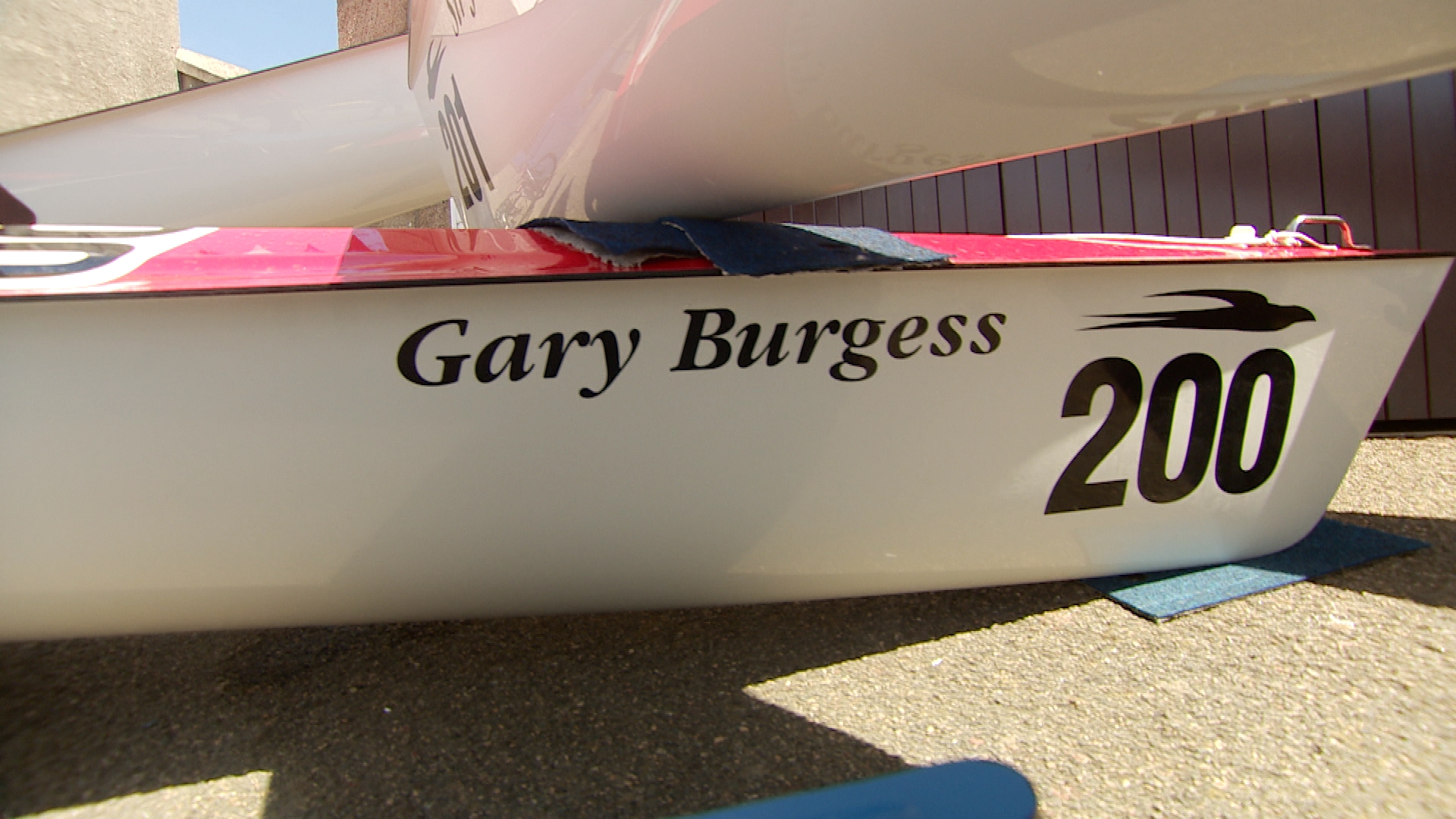 Rowing boat named after Gary Burgess officially unveiled in Jersey ...